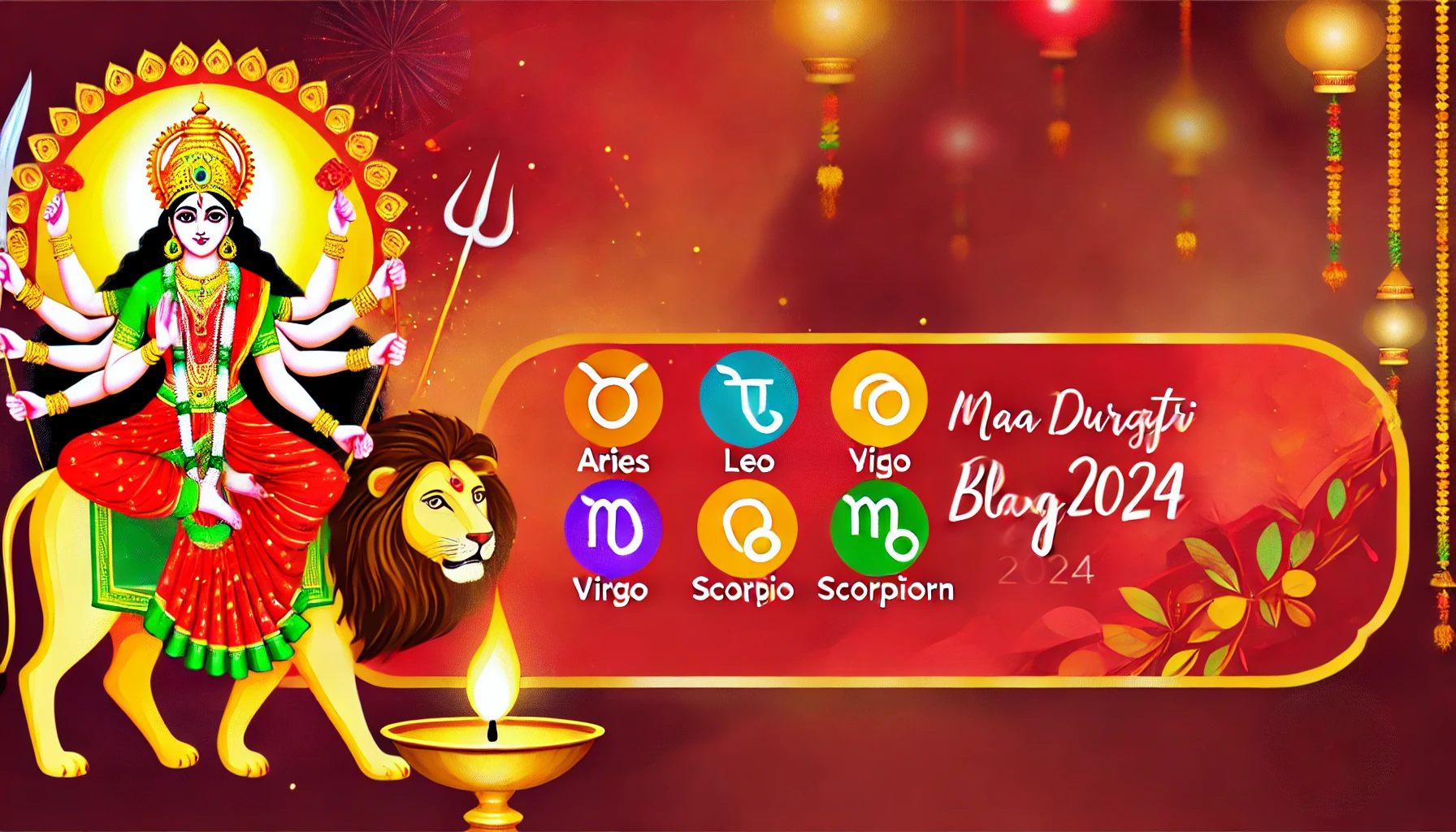 Maa Durga Ki Priya Rashiyan Navratri 2024